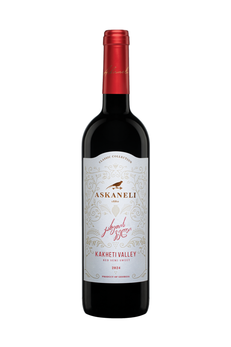 Vynas ASKANELI Kakheti Valley Red semi-sweet 0.75l 12.0% | bottlery