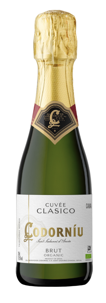 Putojantis vynas CODORNIU Clasico Brut Cava D.O. Organic ECO VEGAN 0.2l ...