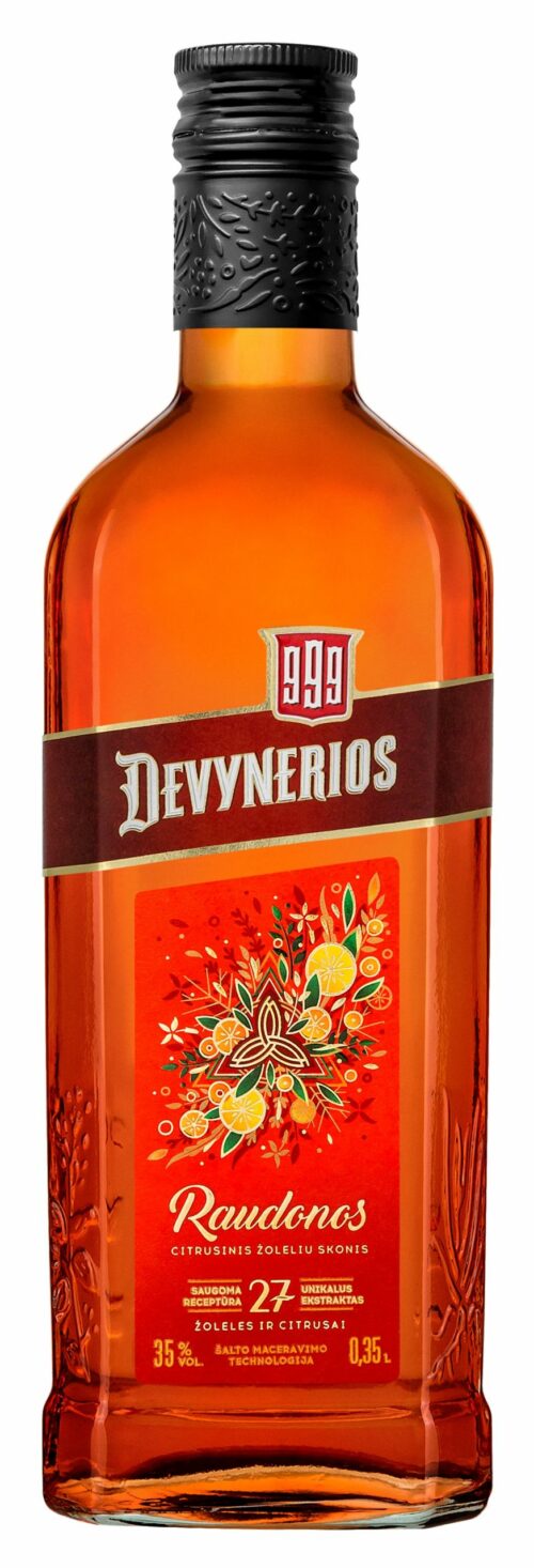Balzamas spiritinis gėrimas DEVYNERIOS Žalios 0.35l 35.0% | bottlery