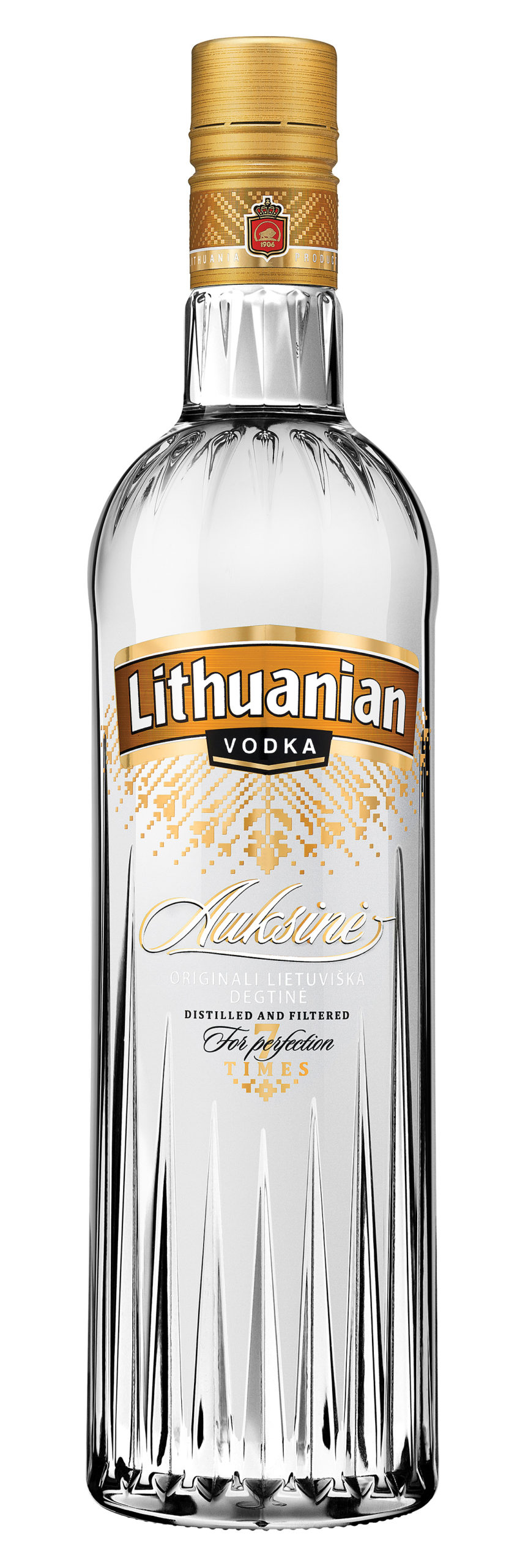 Degtinė LITHUANIAN VODKA Auksinė 0.7l 40.0% | bottlery