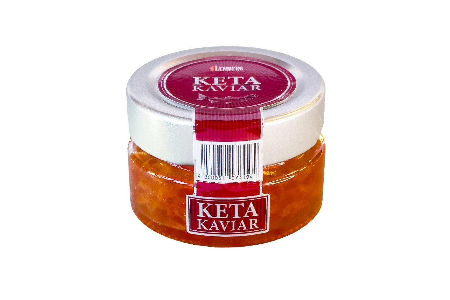 Ikrai LEMBERG Kaviar lašišos (Keta) ikrai 0.05kg | bottlery