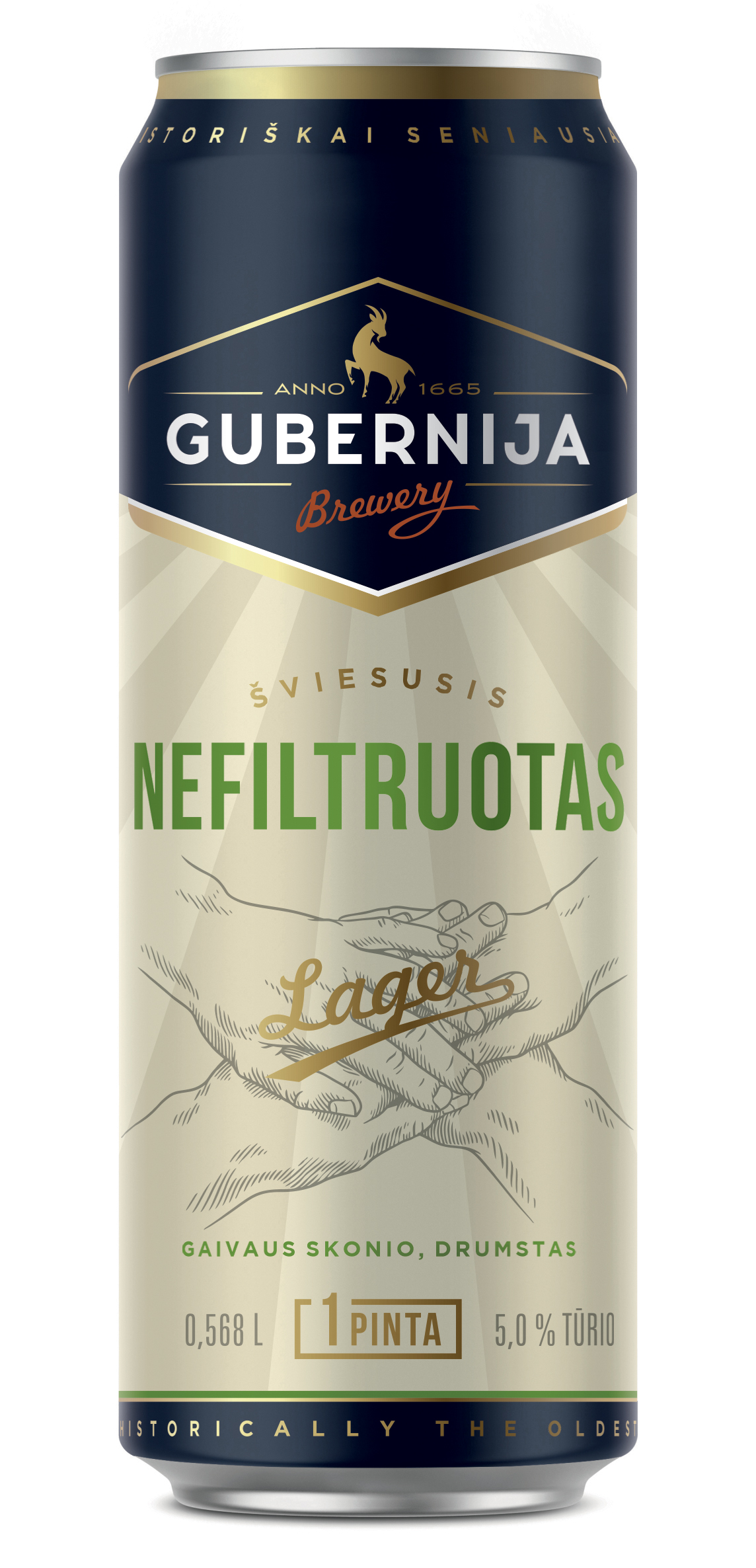 Alus GUBERNIJA Tradicinis Bock 0.568l 6.0% | bottlery
