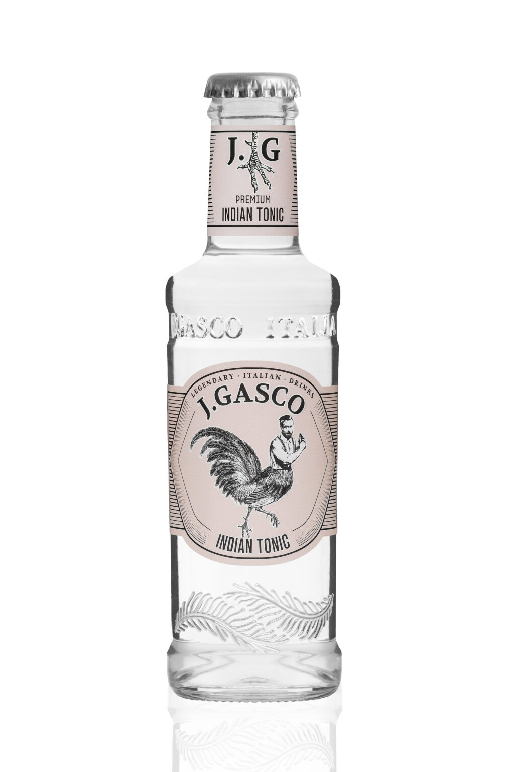 Gazuotas aromatizuotas gaivusis gėrimas J.GASCO Indian Tonic 0.2l ...