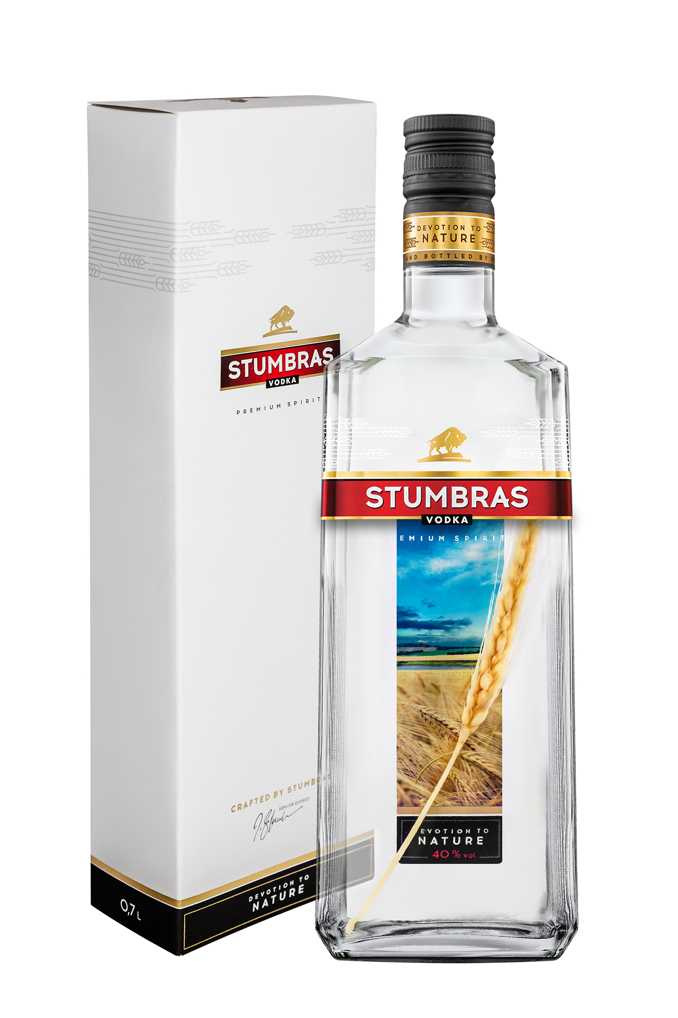 Degtinė LITHUANIAN VODKA Auksinė 0.7l 40.0% | bottlery